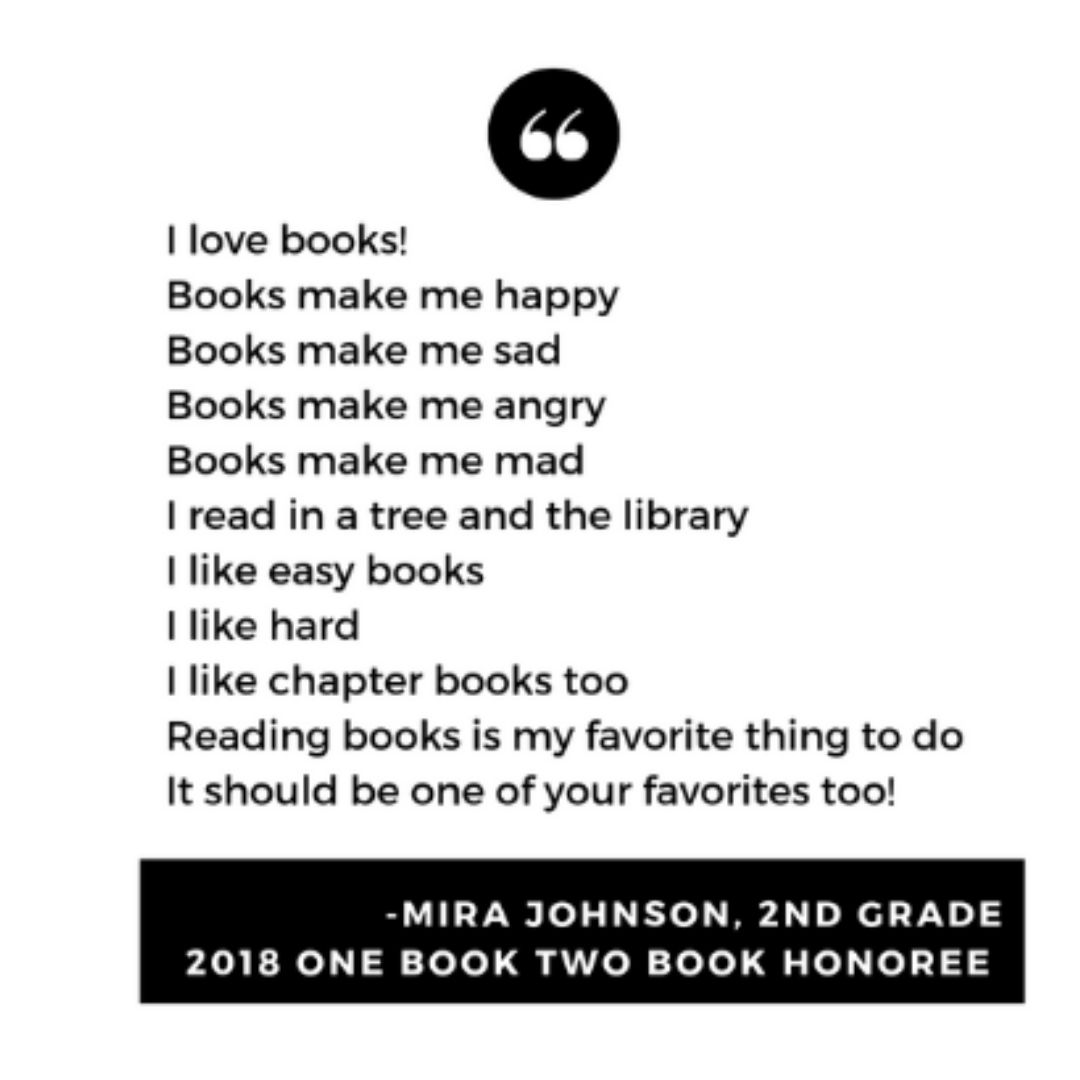 CALL FOR STUDENT WRITING One Book Two Book 2023 - Iowa City UNESCO City ...