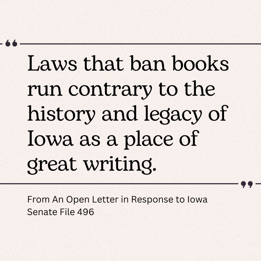 An open letter in response to Iowa Senate File 496 - Iowa City UNESCO ...